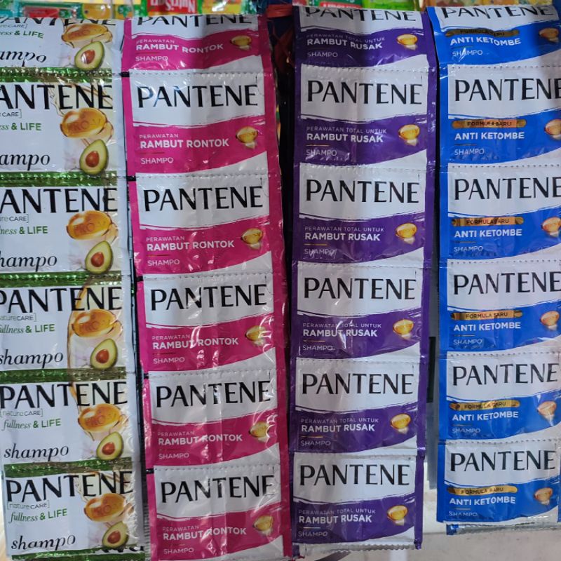 Jual Shampoo Pantene renteng sachet 9ml | Shopee Indonesia
