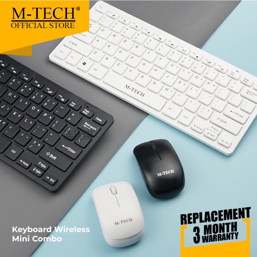 Jual M-Tech Original Keyboard Mini Multimedia Combo Mouse Wireless STK ...