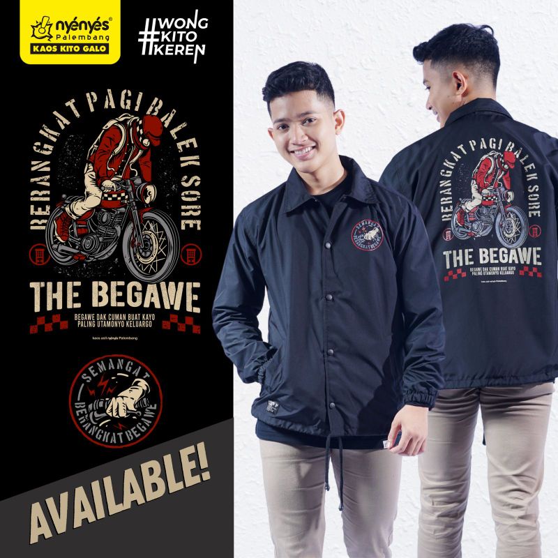 Jual JAKET COACH BEGAWE | JAKET PALEMBANG | Shopee Indonesia