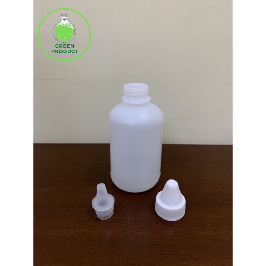 Jual BOTOL TETES HDPE 100 ML - TRANSPARANT | Shopee Indonesia