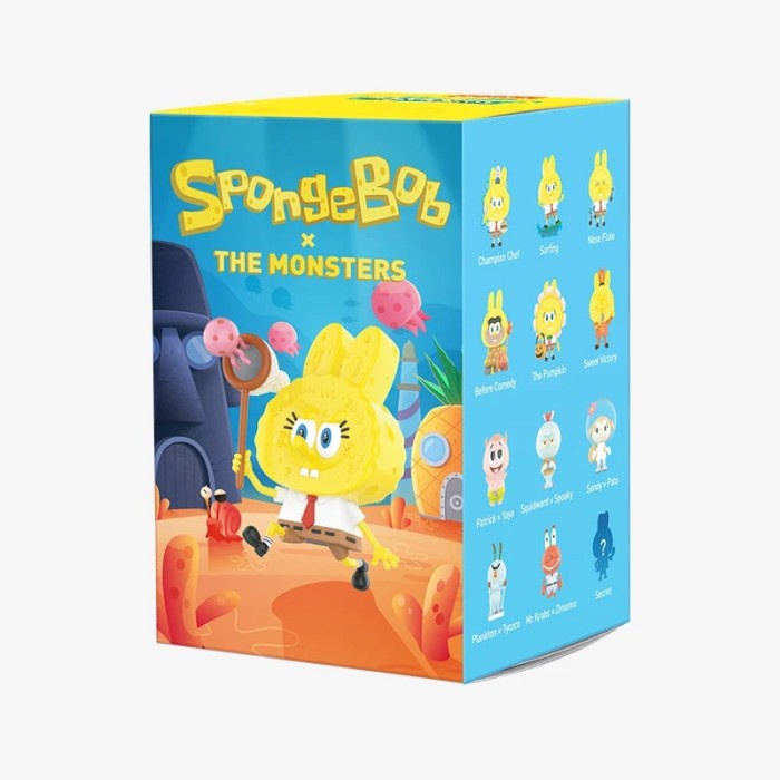 Jual Pop Mart Spongebob Global The Monsters x SpongeBob Series - Blind ...