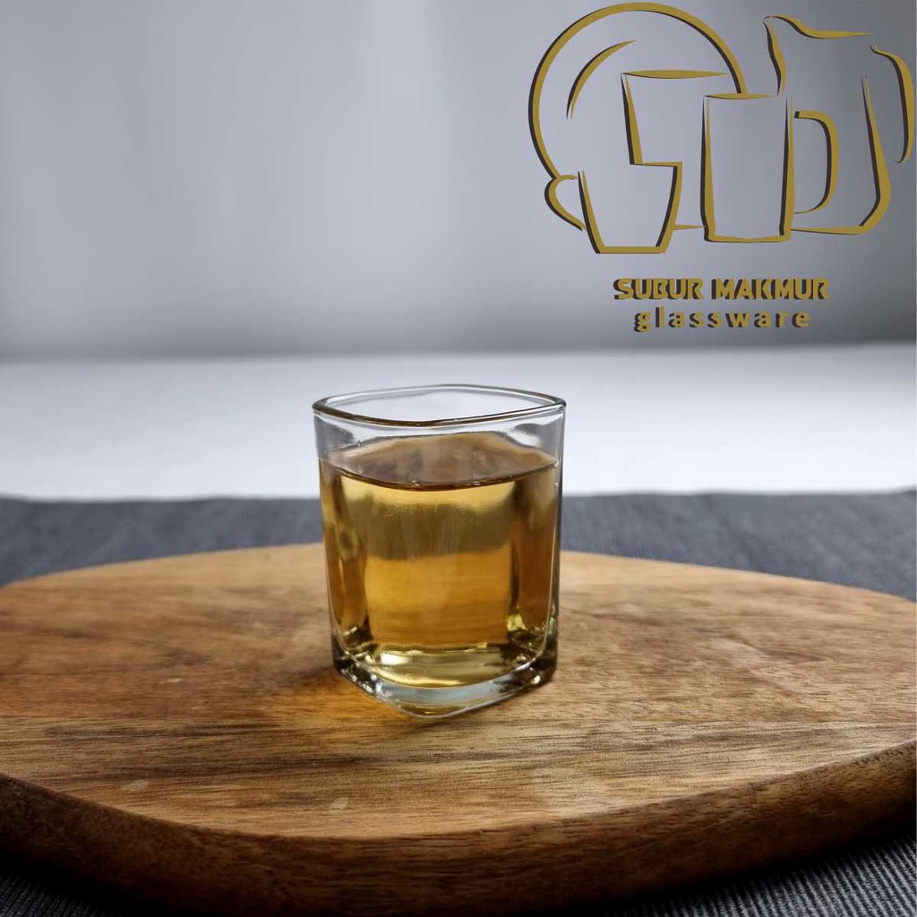 Jual [6 Pcs] Gelas Sloki (HSB-03) Kedaung. Shots / Whisky / Soju ...