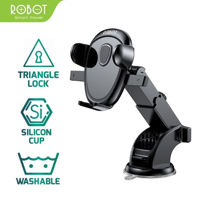 Jual ROBOT CH11S Universal Car Holder 360 Rotable for Smartphone Stand ...