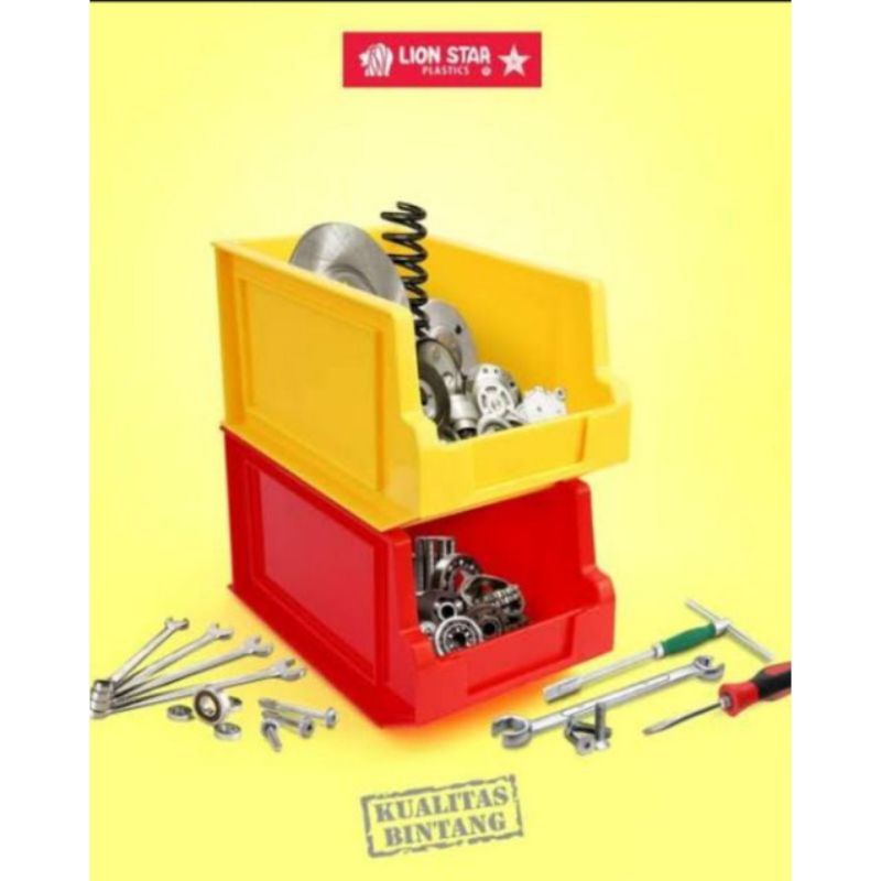 Jual JOLLY BOX 300 KOTAK PERKAKAS SERBAGUNA LION STAR JX 3 BOX SUSUN ...