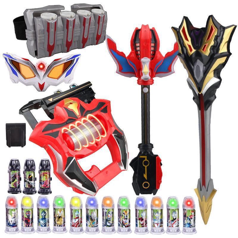 Jual Senjata Ultraman Z Geed Orb Tiga Ultramen X Ultrman Rosso Mainan ...