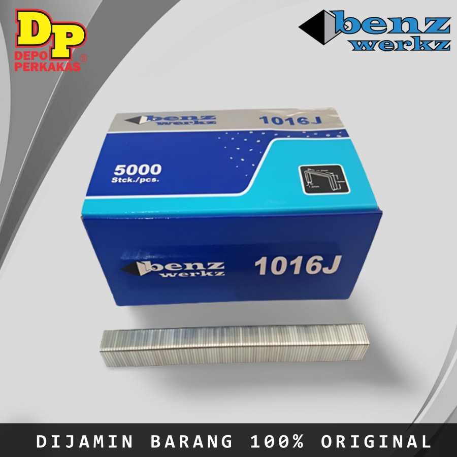 Jual BENZ 1016J Isi Mesin Staples Paku Tembak U Mata Nailer Gun 1016 J ...