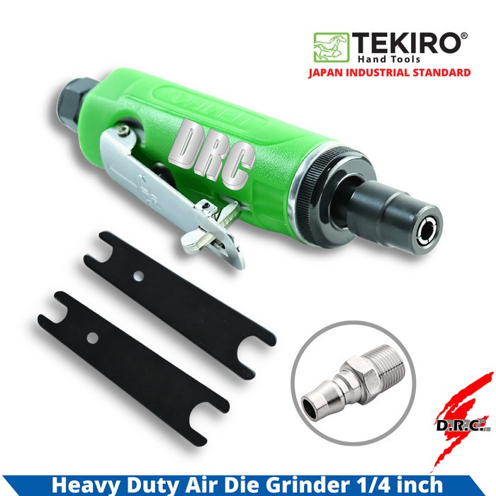 Jual Gerinda Kompressor 1/4" Angin Tekiro / Heavy Duty Mini Air Die Grinder | Shopee Indonesia