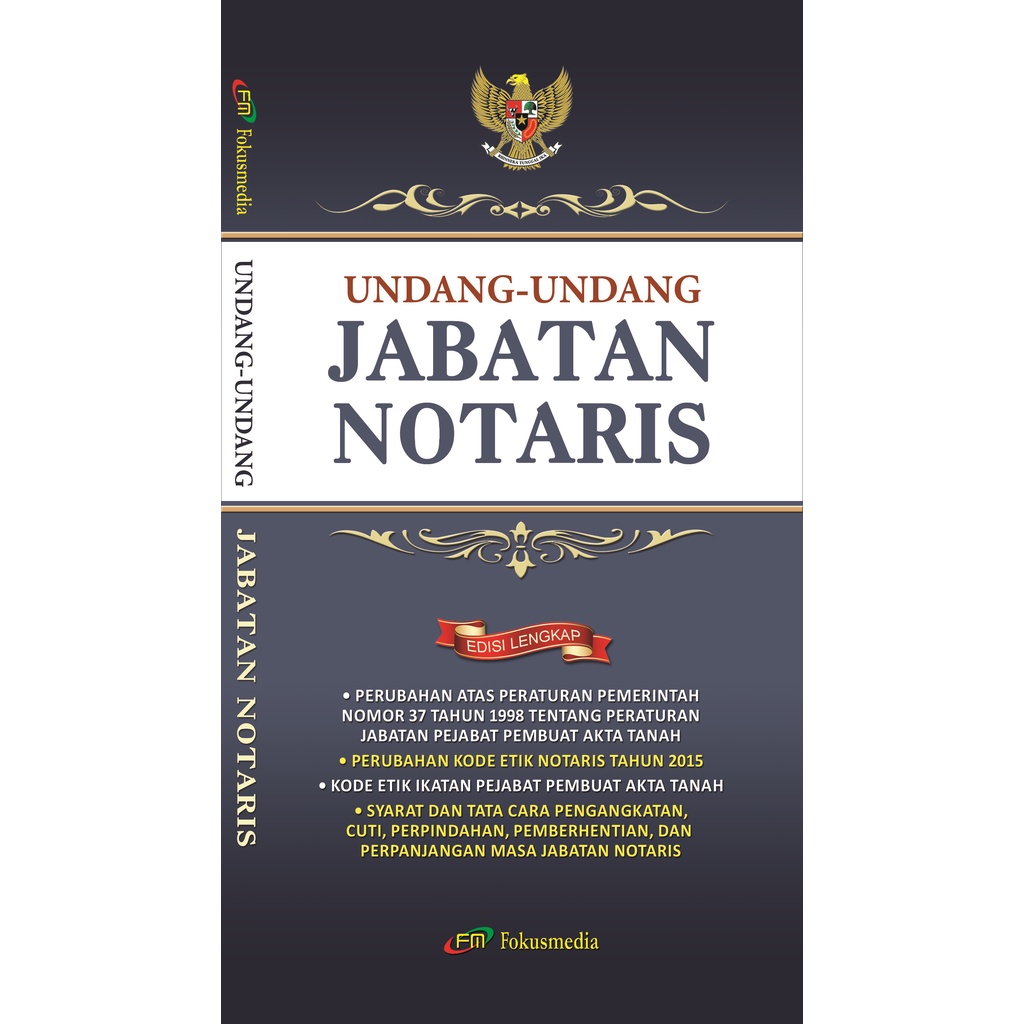 Jual Undang undang Jabatan Notaris Edisi TERBARU 2022 | Shopee Indonesia