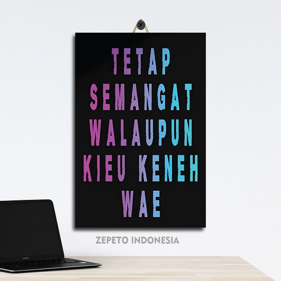 Jual POSTER RUANG QUOTE SUNDA 20X30 HDFUM/4LUGN/ POSTER QUOTE SUNDA ...