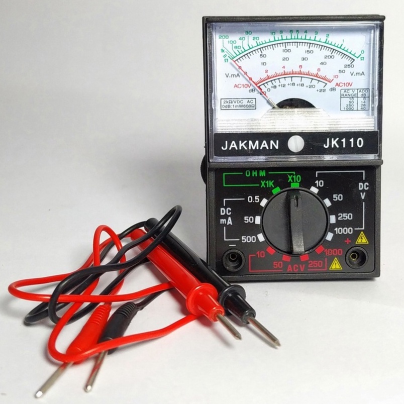 Jual MULTI TESTER JK-110 /AVO METER JAKMAN / MULTITESTER BESAR/DIGITAL ...