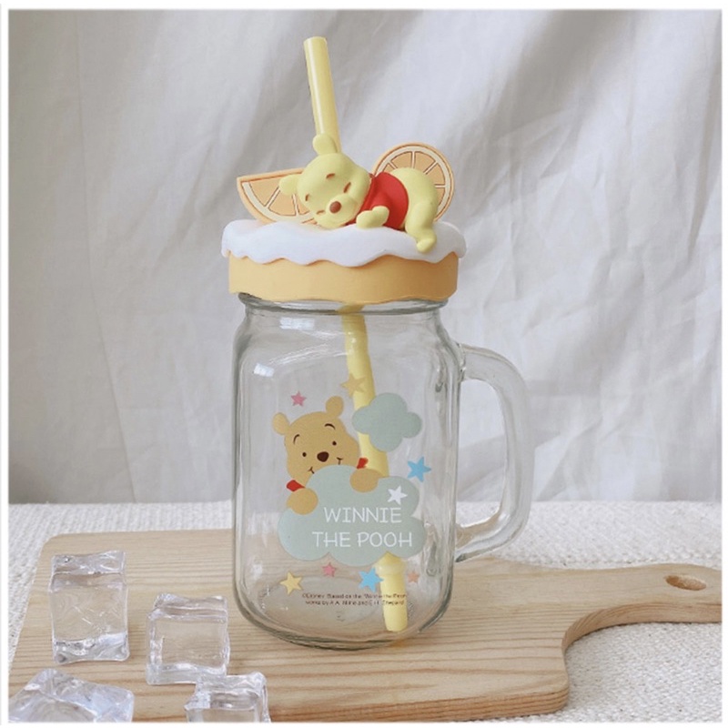 Jual Tumbler Glass/ Gelas 3D Winnie The Pooh | Shopee Indonesia