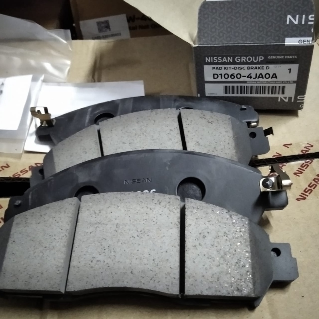 Jual KAMPAS REM DEPAN NISSAN NAVARA D23 D1060-4JA0A ORISINIL | Shopee ...