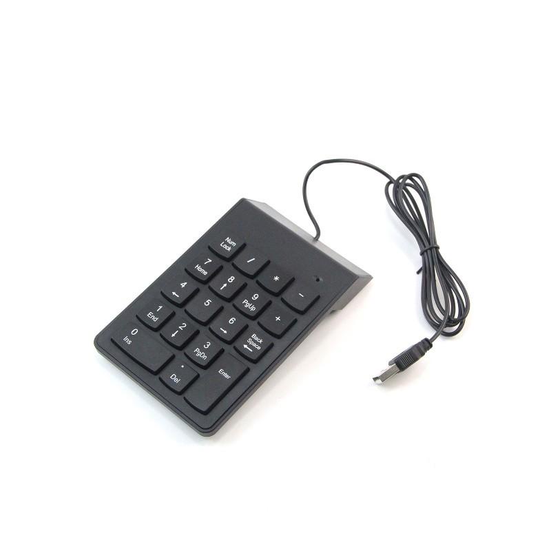 Jual NUMBER PAD KEY USB / MINI NUMERIC KEYPAD WIRED / TOMBOL ANGKA ...