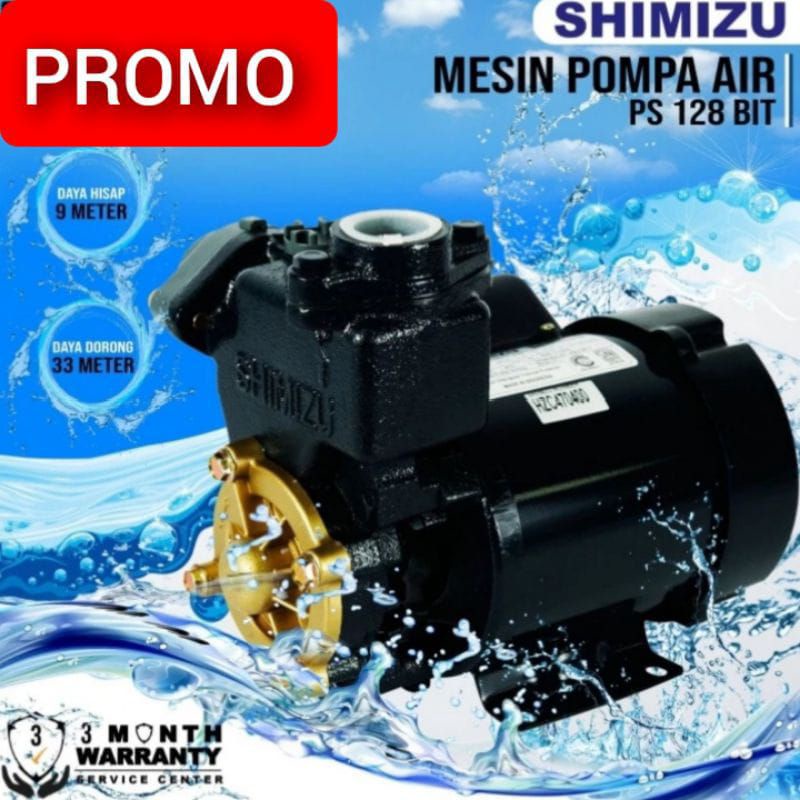 Jual MESIN POMPA AIR SHIMIZU PS 128 BIT PS128 BIT PROMO | Shopee Indonesia