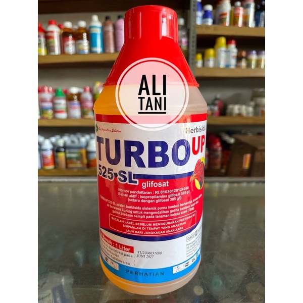 Jual TURBO UP 525 SL Kemasan 1 Liter Herbisida / Racun Rumput Sistemik ...
