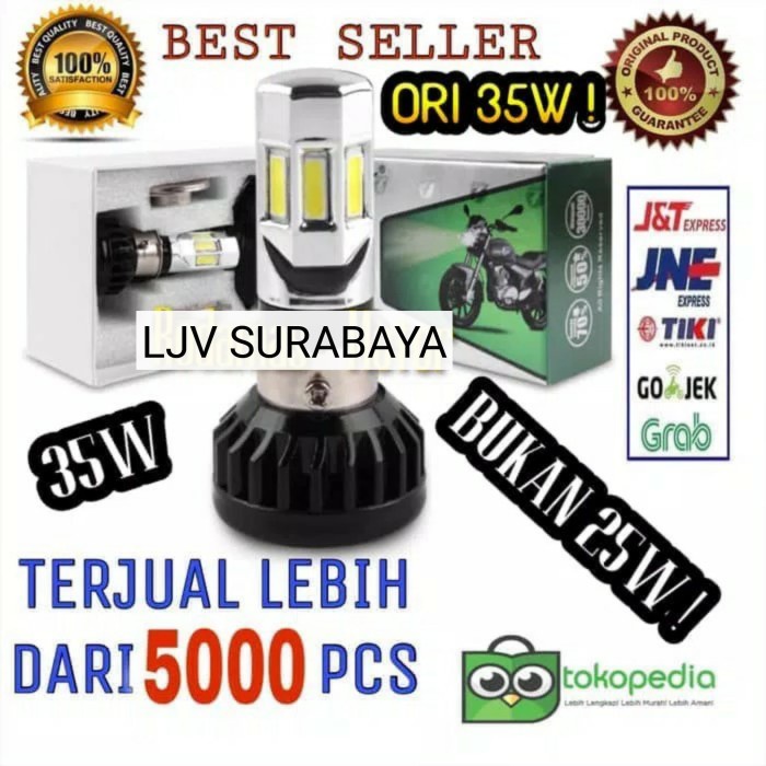 Jual Lampu Motor Led Rtd 6 Sisi Rtd Motor Lamp Original - Putih ...