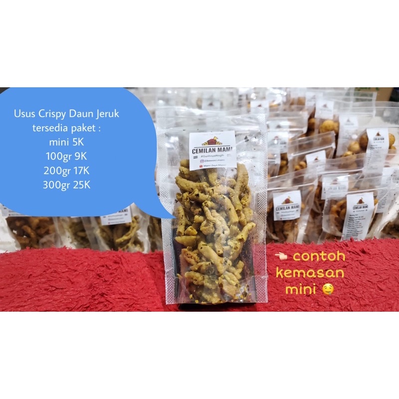 Jual Usus crispy original dan pedas | Shopee Indonesia