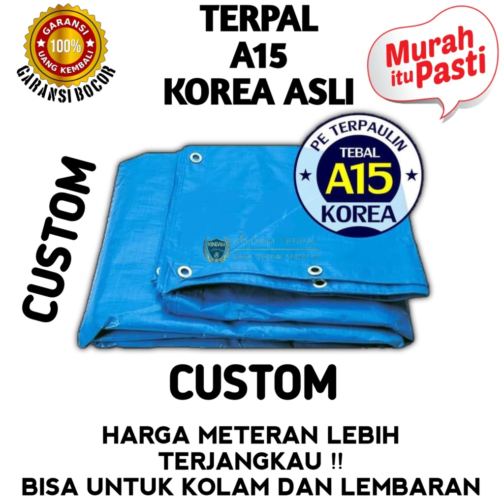 Jual TERPAL A15 KOREA UKURAN CUSTOM | TERPAL LEMBARAN | HERGA PERMETER ...