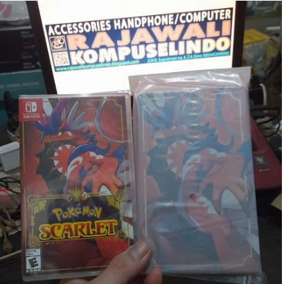 Jual Pokemon Scarlet + Steelcase Pure Usa Nintendo Switch | Shopee ...