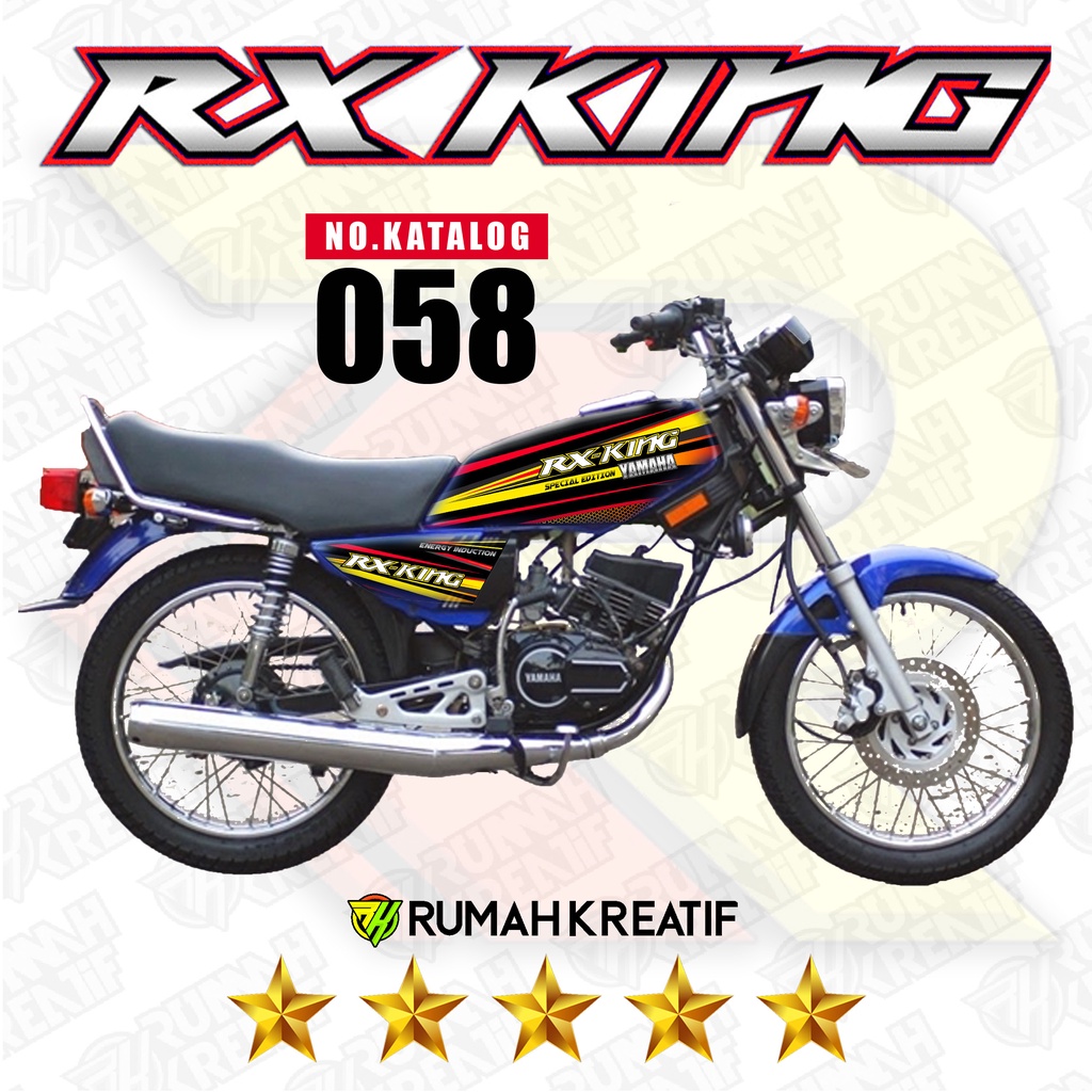 Jual YAMAHA RX KING striping stiker decal custom variasi 2 | Shopee ...