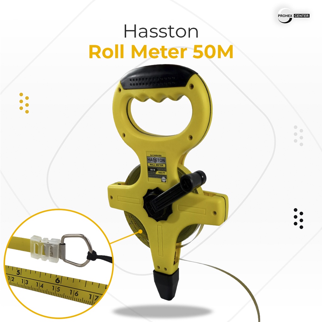 Jual Meteran Plat Baja IGM 50 meter - Meteran Tancap 50m Meteran Roll Meter Rol Steel Tape 165 ...