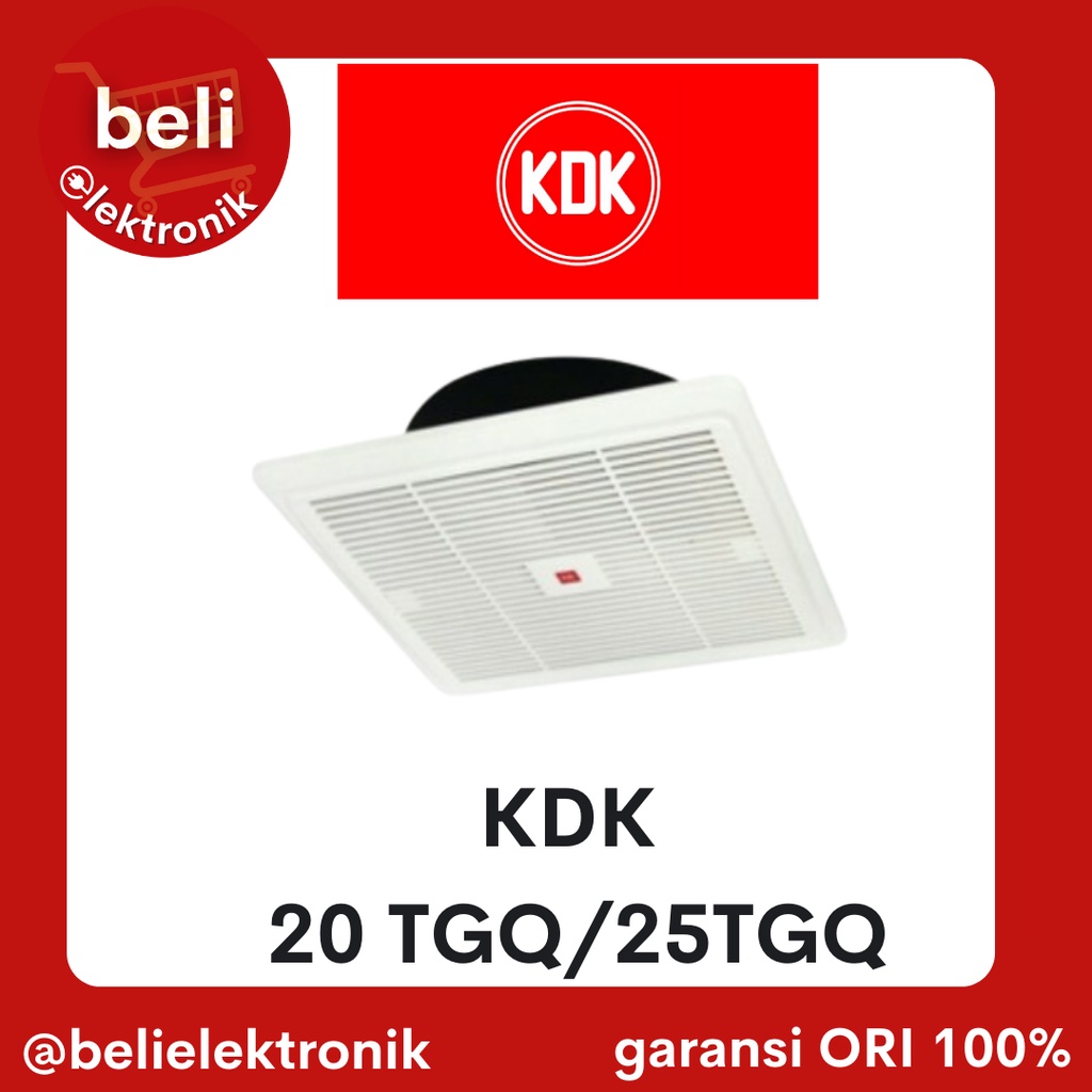 Jual KDK Ceiling Exhaust Fan/Kipas Exhaust Plafon Langit-Langit/Hexos ...