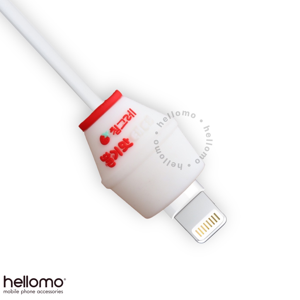 Jual Cable Bite Android iPhone Type C Pelindung Kabel Bite Universal Cable Case Cable Saver ...