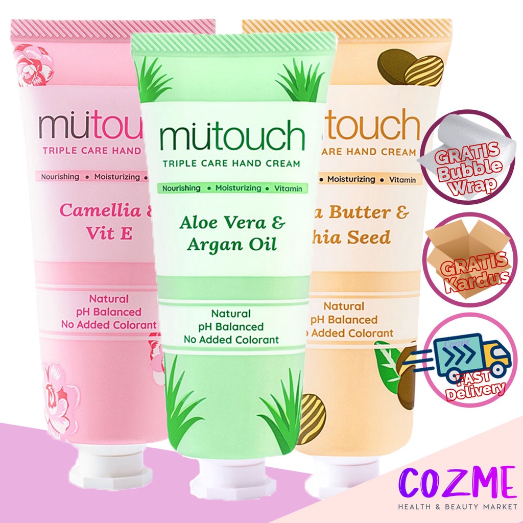Jual MUTOUCH Triple Care Hand Cream 60gr | Shopee Indonesia