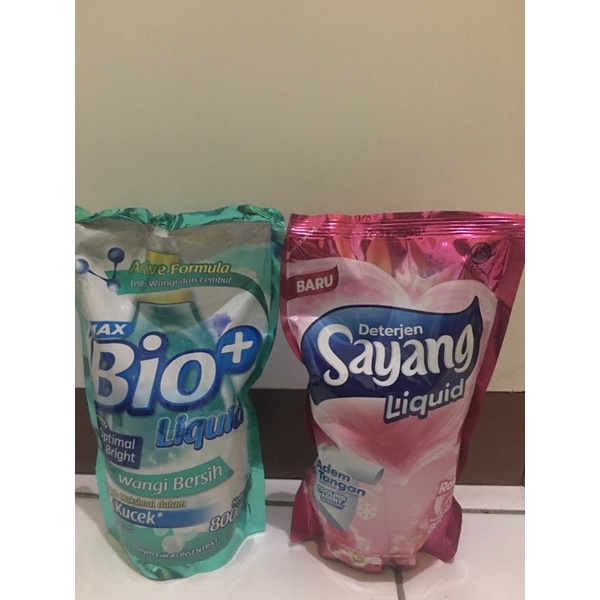 Jual Deterjen Sayang Liquid 510ml | Shopee Indonesia