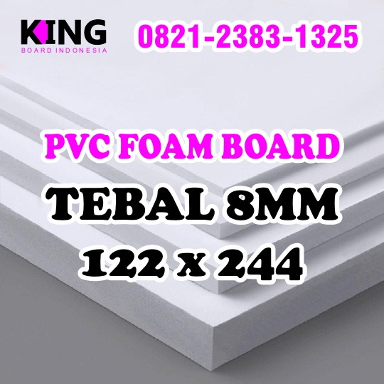 Jual pvc foam board 8mm 122x244 | Shopee Indonesia