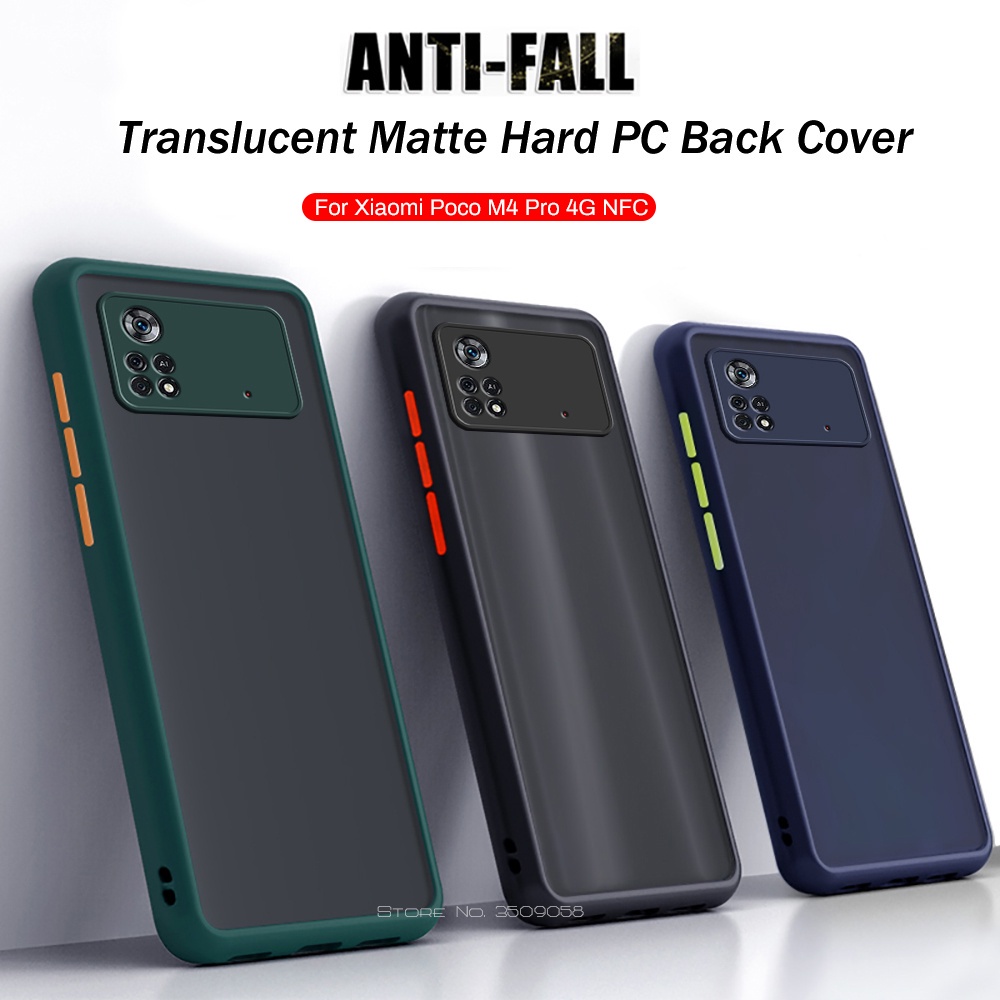 Jual Case POCO M4 PRO AERO Colored Frosted Matte Softcase Armor Bumper ...