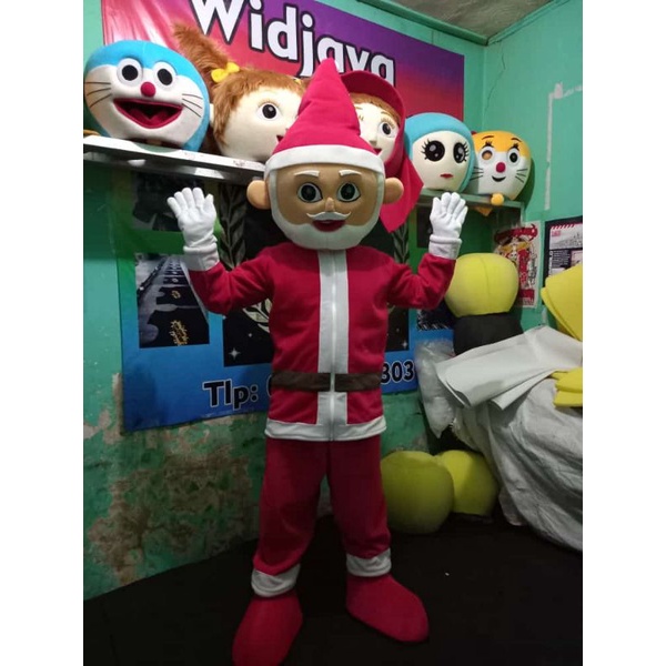 Jual kostum Badut Karakter sinterklas maskot | Shopee Indonesia
