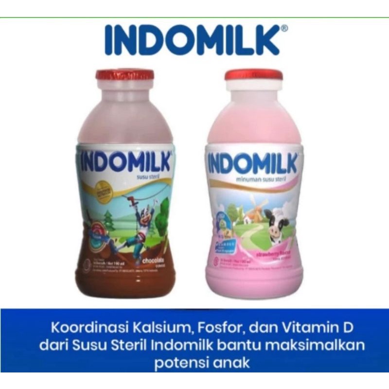Jual indomilk botol 190ml | Shopee Indonesia