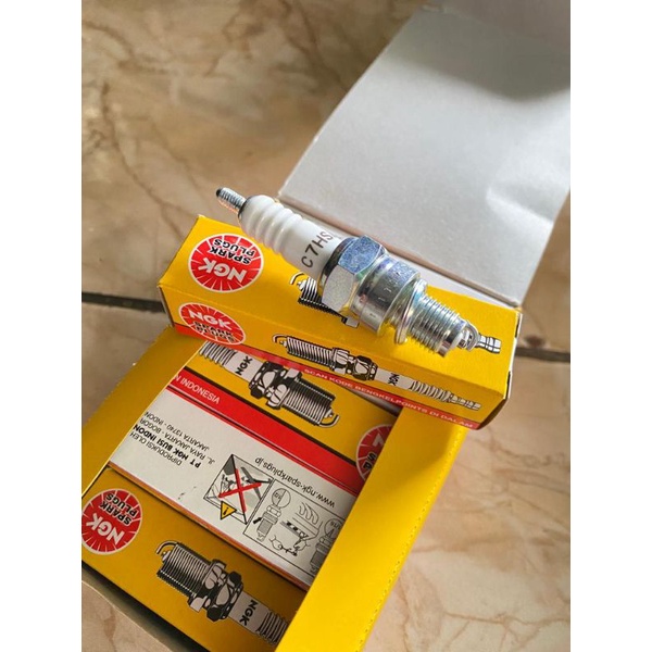 Jual Busi NGK C7HSA asli original C70 Supra Vega smash grand suprafit ...