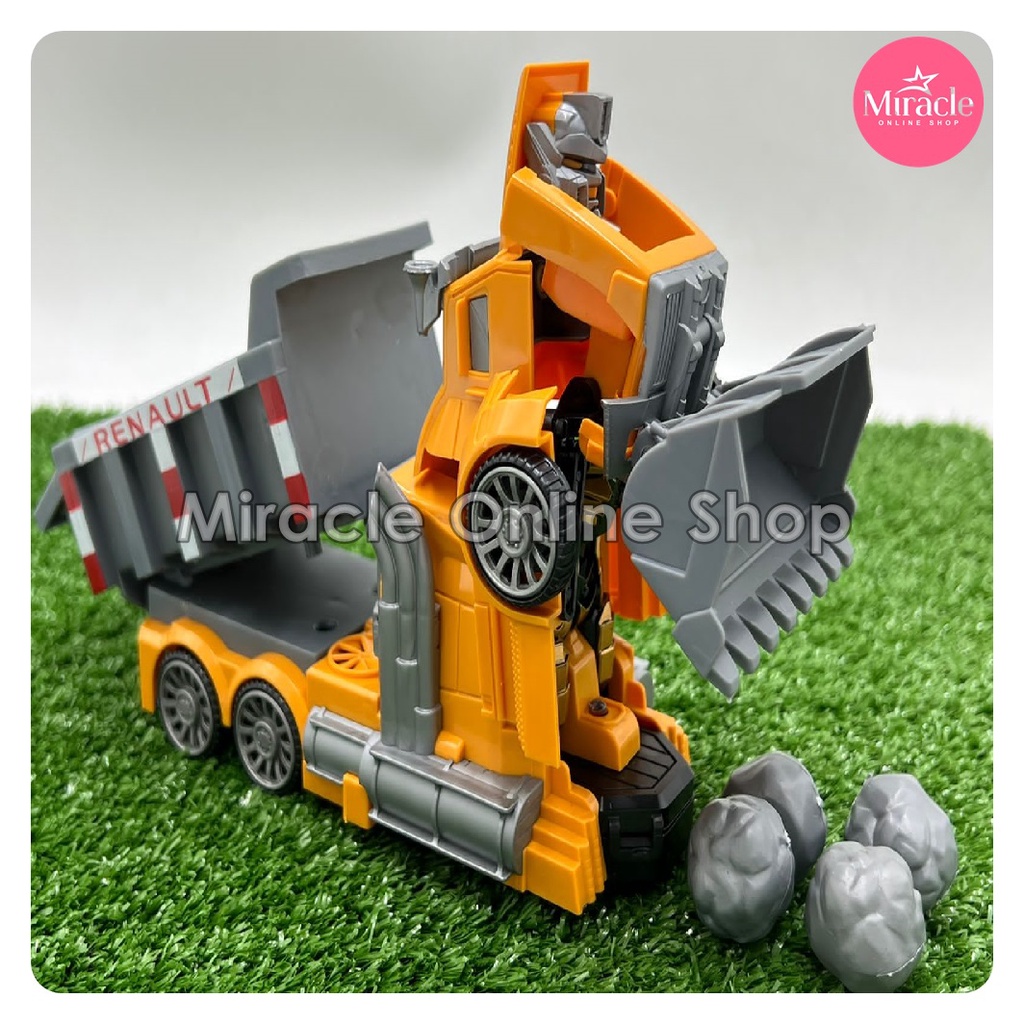 Jual Mainan Mobil Jadi Robot Molen Mainan Mobil Dump Truk jadi Robot ...