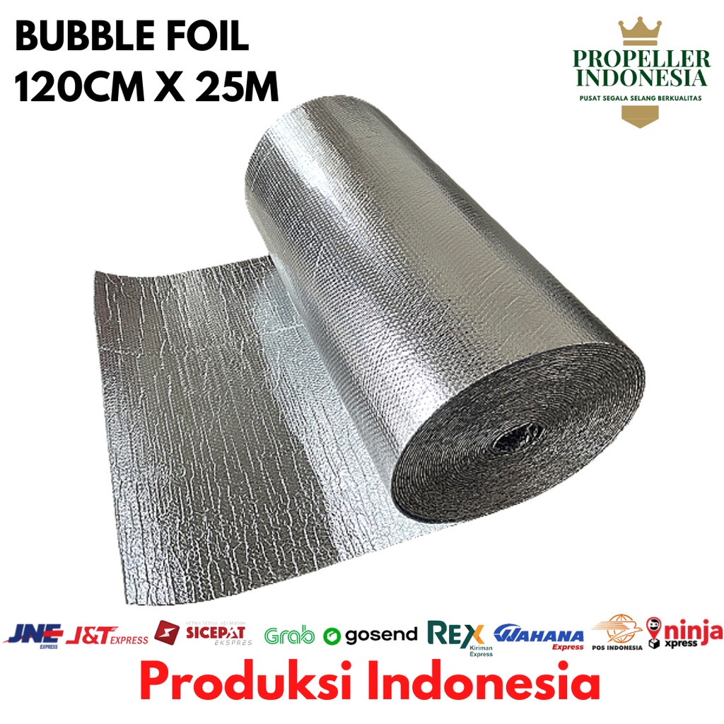 Jual Alumunium Foil Atap Aluminium Foil Bubble Peredam Panas Insulasi ...