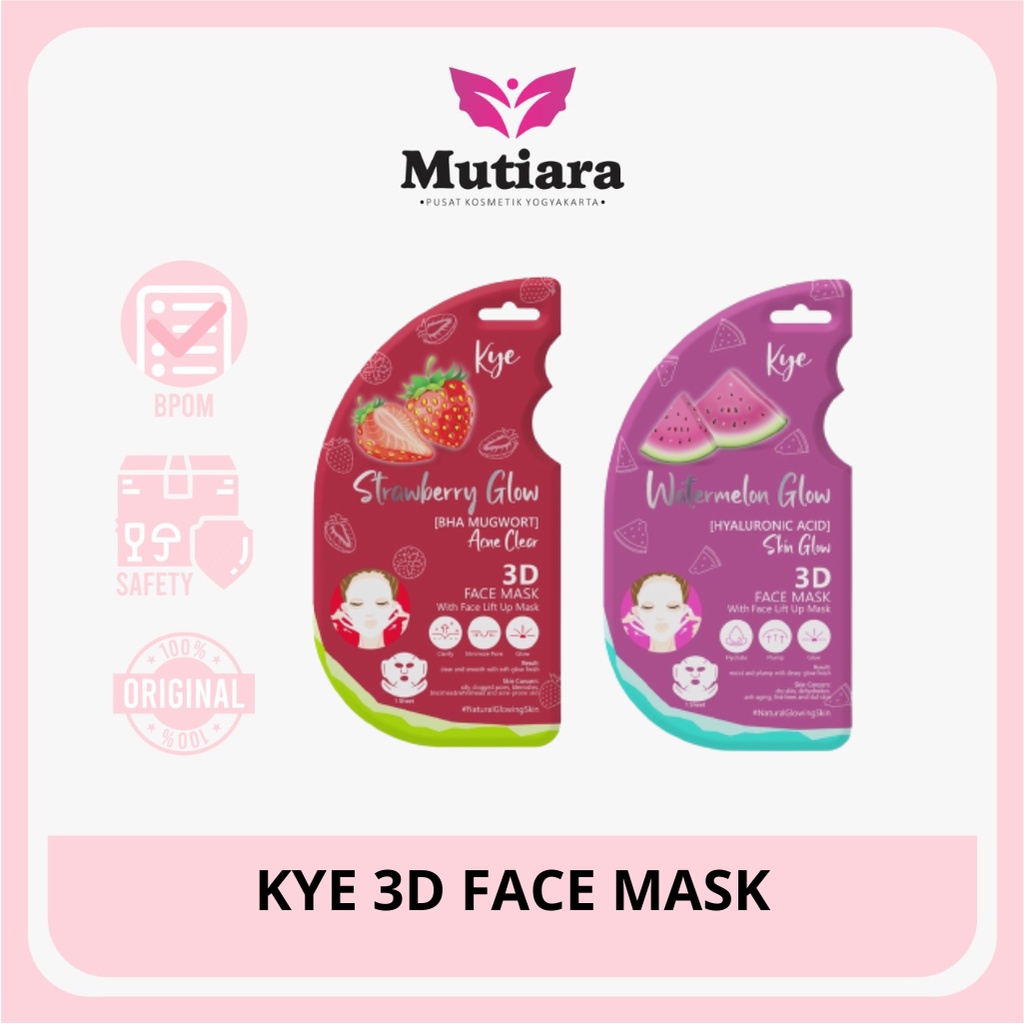 Jual KYE 3D FACE MASK | Shopee Indonesia