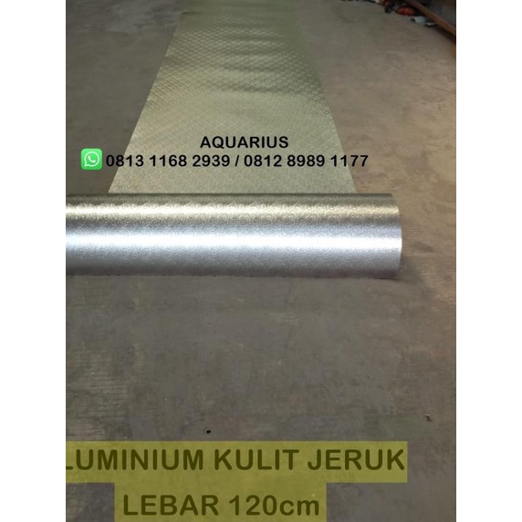 Jual SENG TALANG / PLAT TALANG ALUMINIUM KULIT JERUK TEBAL 0.35MM ...
