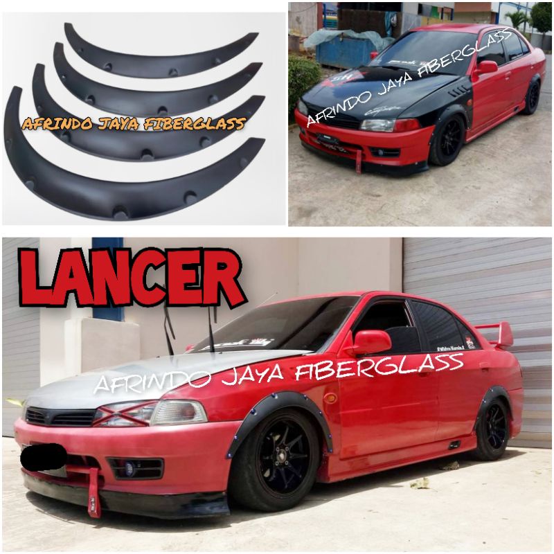 Jual Over Fender LANCER 1 SET (4 Pcs) | Shopee Indonesia