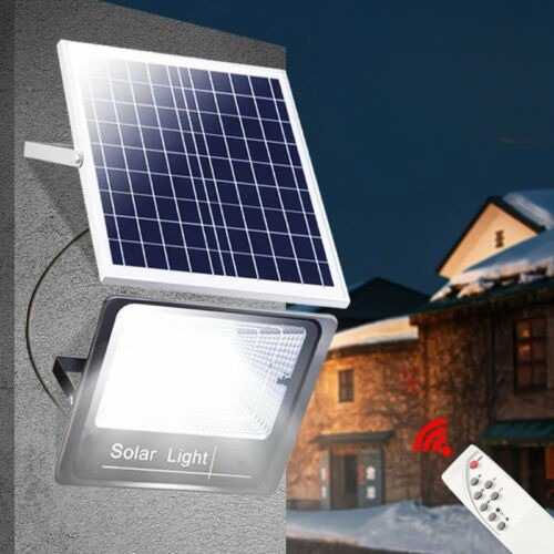 Jual Lampu LED Solar Panel Outdoor Light IP67 Cool White 65W 3000mAh ...