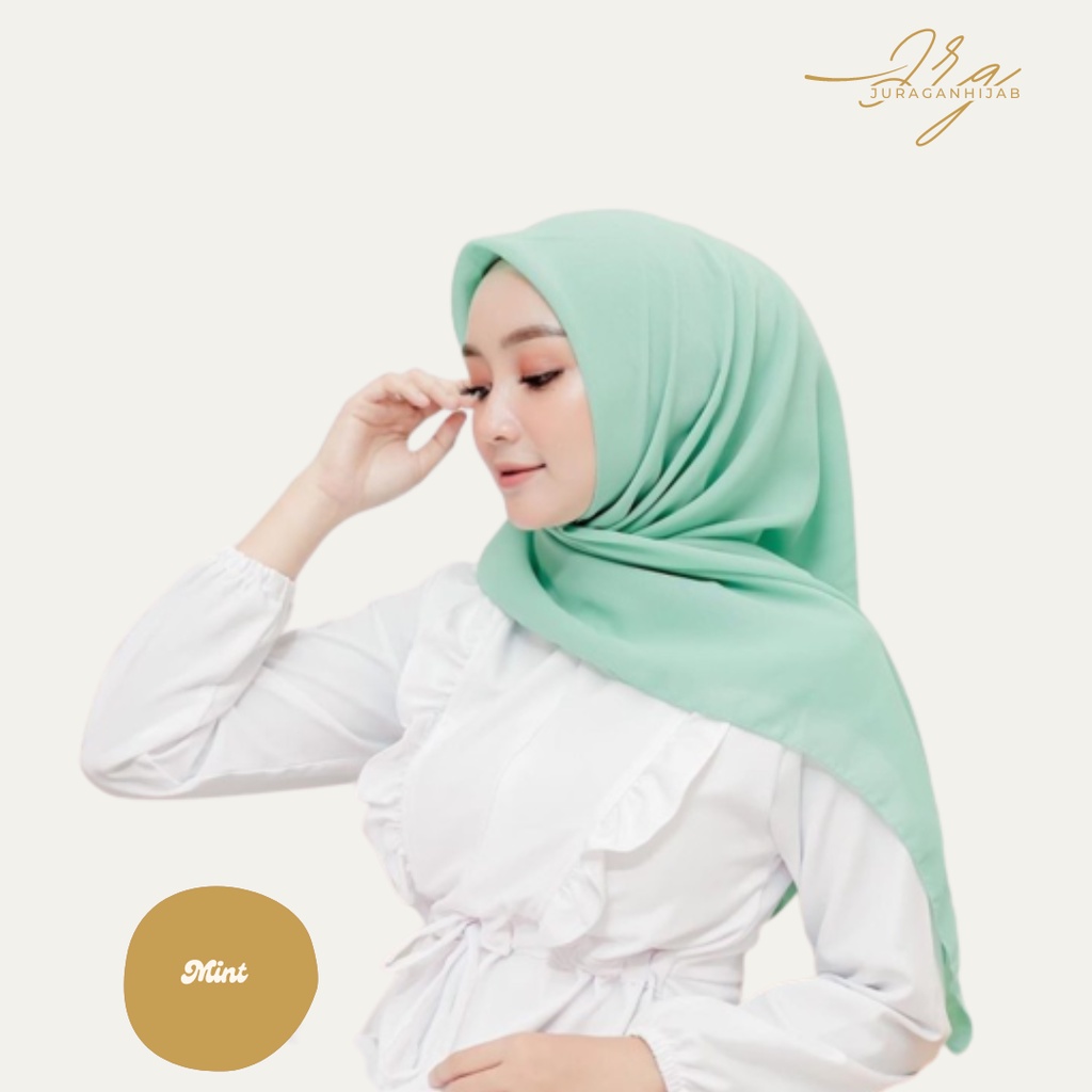 Jual [ COD ] Bella Square 50 Warna Hijab Segiempat | Shopee Indonesia