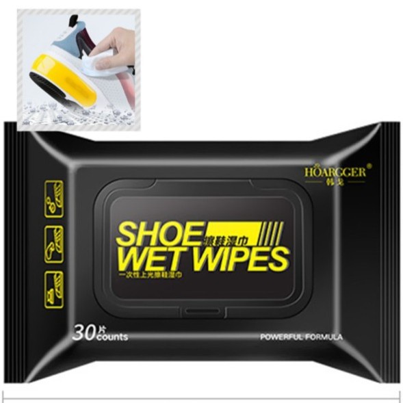 Jual Tissue Basah Pembersih Sepatu Isi 80 lembar Quick Wipes Shoe ...