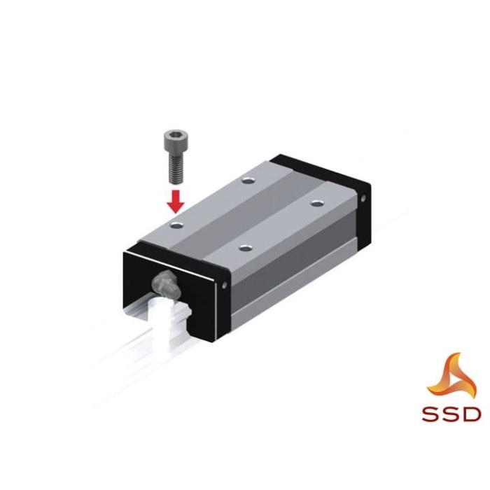 Jual THK Linear Guide Block GK SHS15LV SHS15 SHS15LV1SS | Shopee Indonesia