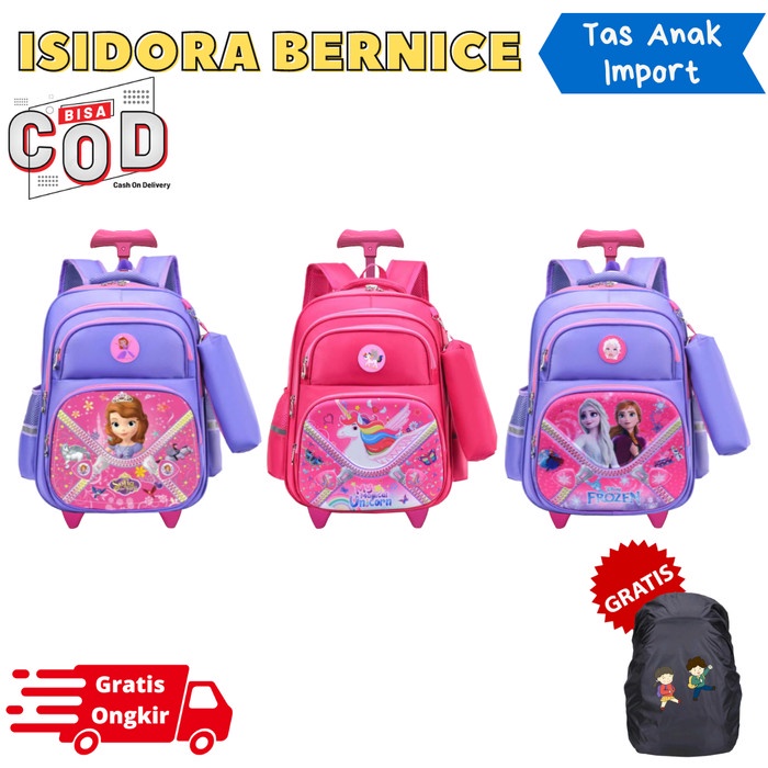Jual Tas Koper Anak Troli Anak Tas Trolley Anak Sd Perempuan | Shopee ...