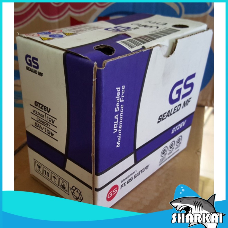 Jual Accu / Aki GS ASTRA GTZ6V | Shopee Indonesia