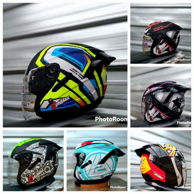 Jual HELM G2 OPTIMAX PAKET SPOILER, HELM G2 PAKET GANTENG ORIGINAL ...