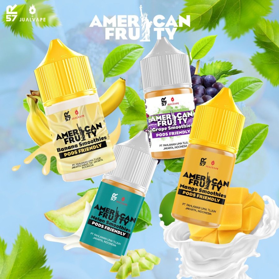 Jual LIQUID American Fruity Pods Friendly Series 30ML 12mg by Hero57 x ...