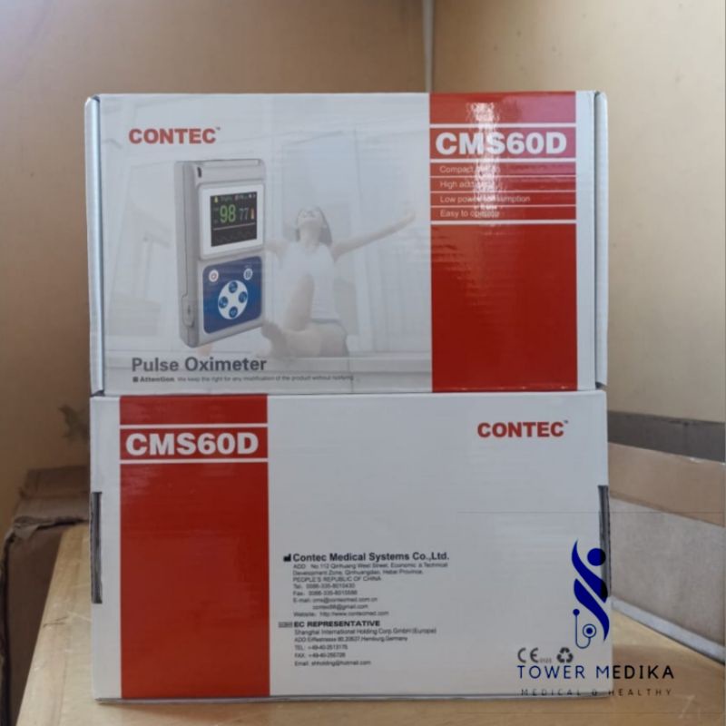 Jual PULSE OXIMETER CONTEC CMS60D / HANDHELD PULSE OXIMETER | Shopee ...