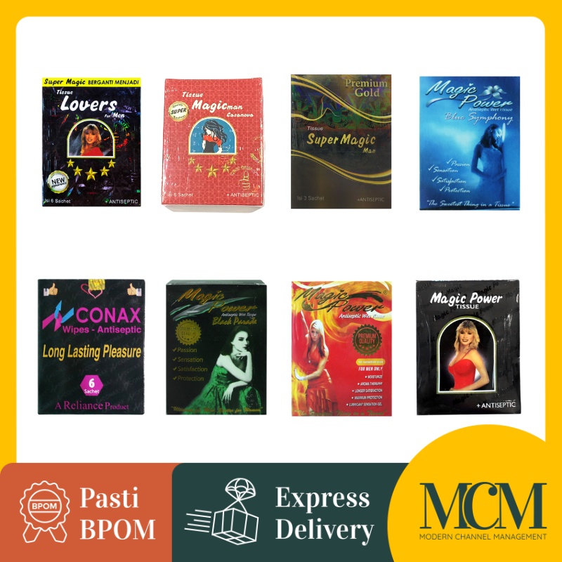 Jual Tisu Magic - Tissue Magic Man Original / Aroma Casanova / Premium ...