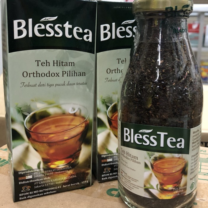 Jual BLESS TEA TEH HITAM 110GR | Shopee Indonesia